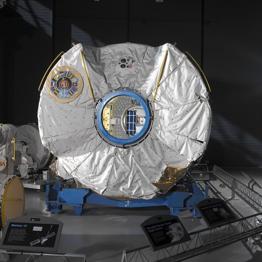 OTD in 1983, this Spacelab Laboratory Module was a part of the first ...