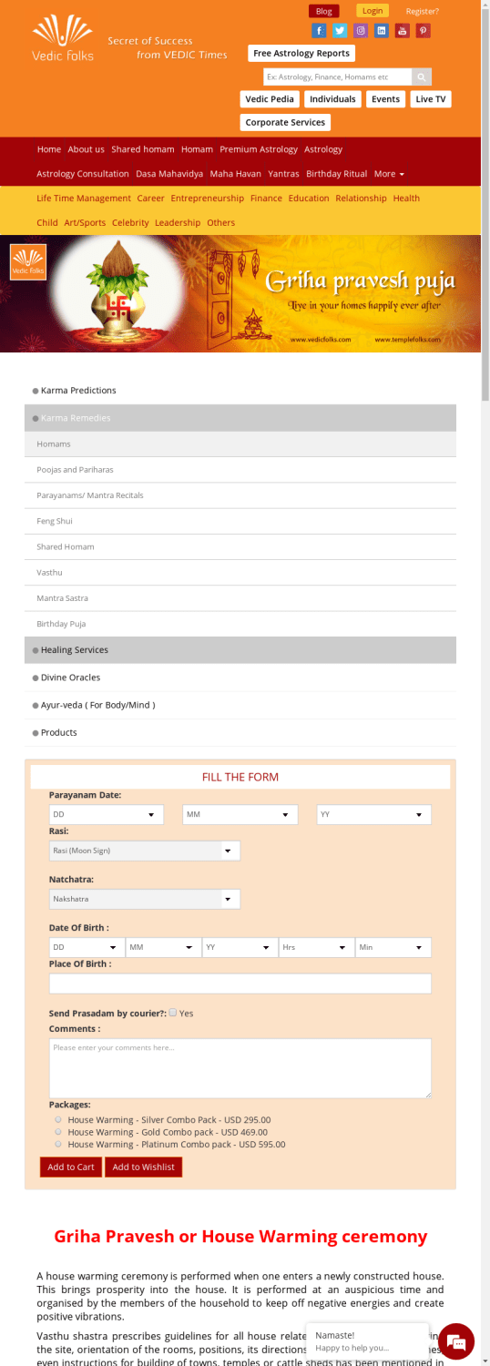 Griha Pravesh Puja, Griha Pravesh Pooja, House Warming Ceremony, House ...