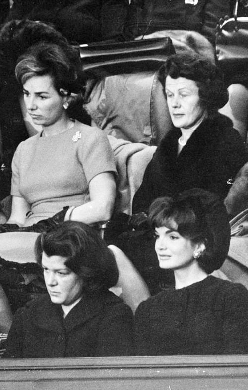January 11th, 1962 - First Lady Jacqueline Kennedy, Ethel Kennedy and ...