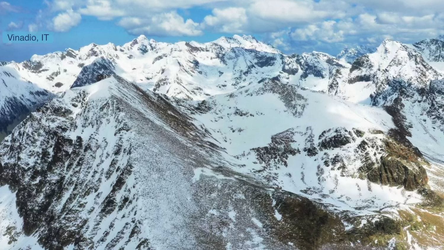French-Italian Southern Alps panoramic views... All these summits ...