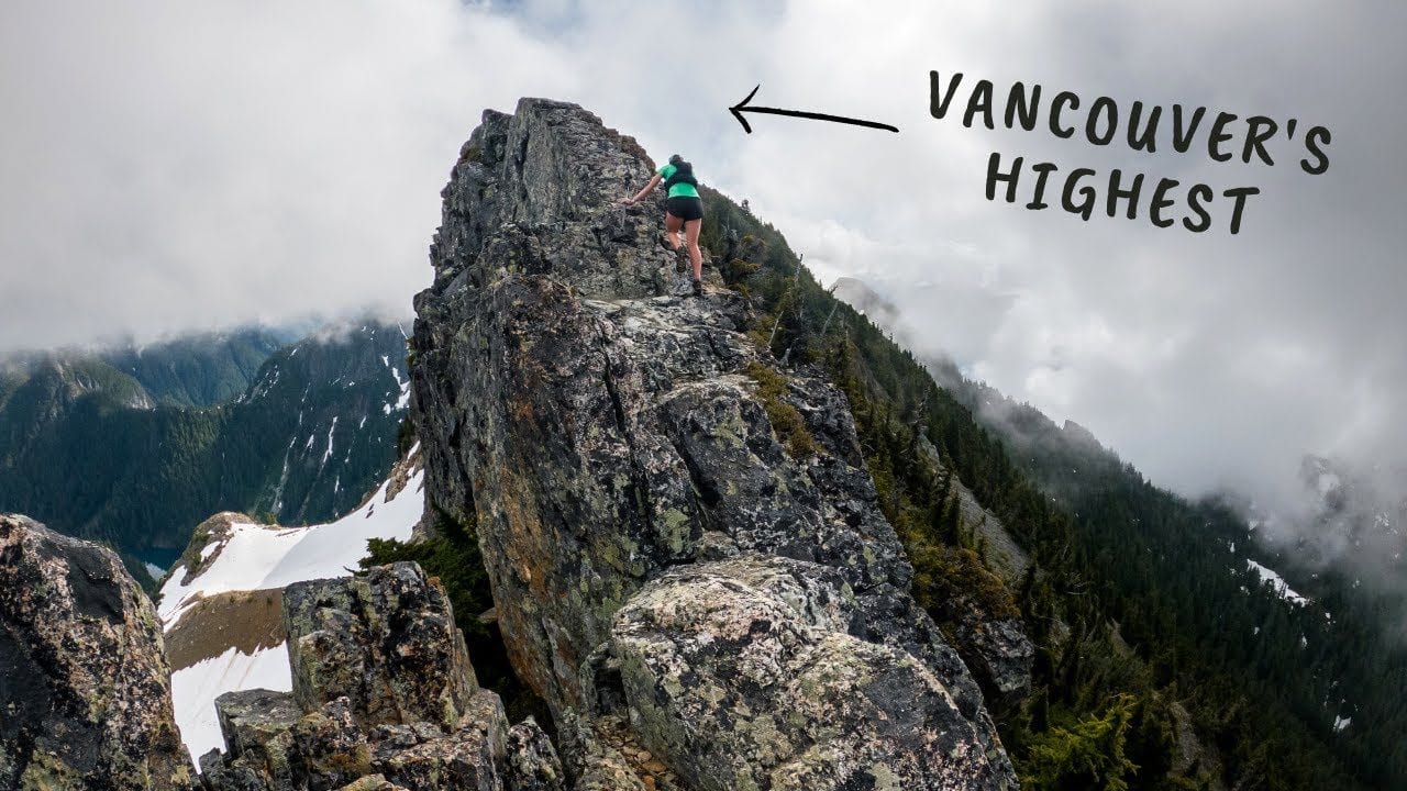 Highest Peak On Vancouver s North Shore BRUNSWICK MOUNTAIN