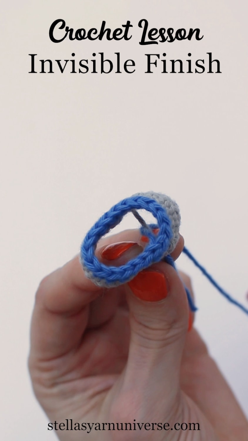The Invisible Finish - Crochet Lesson