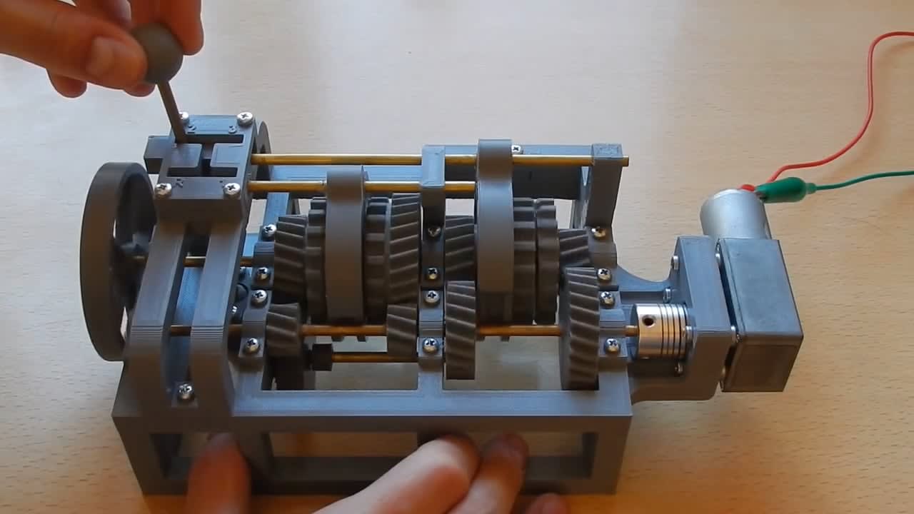 How a 4 Speed Manual Gearbox Works