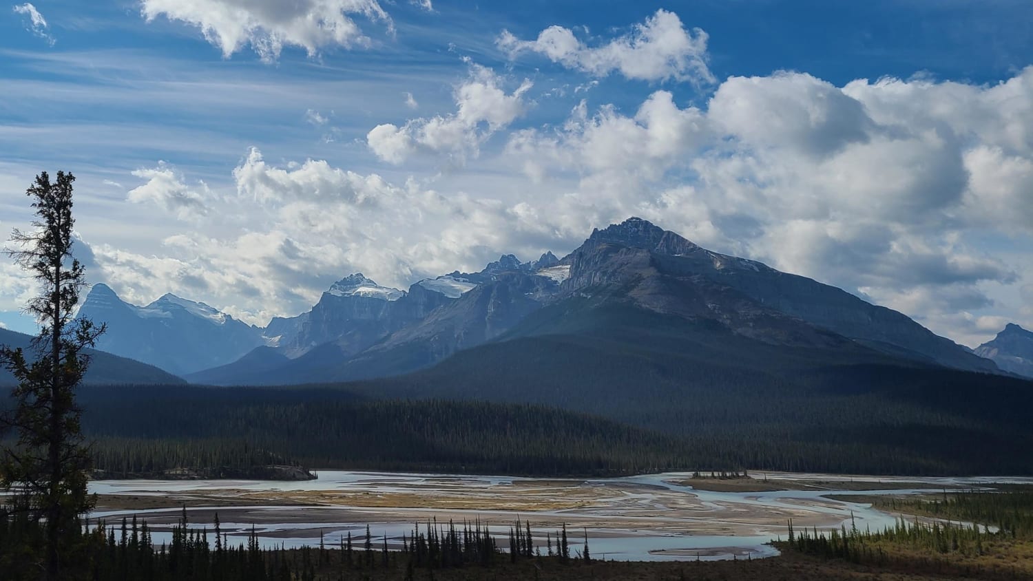 Howse Pass in Banff National Park, Alberta, Canada