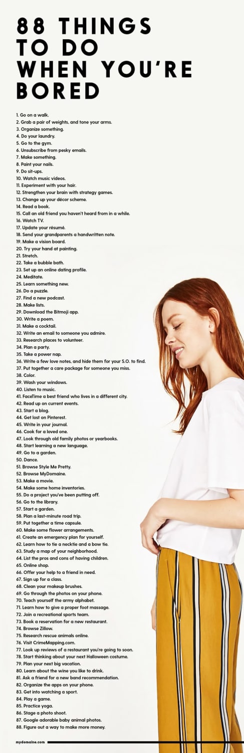 97 Things to Do When You're Bored | Things to do when bored, What to do ...