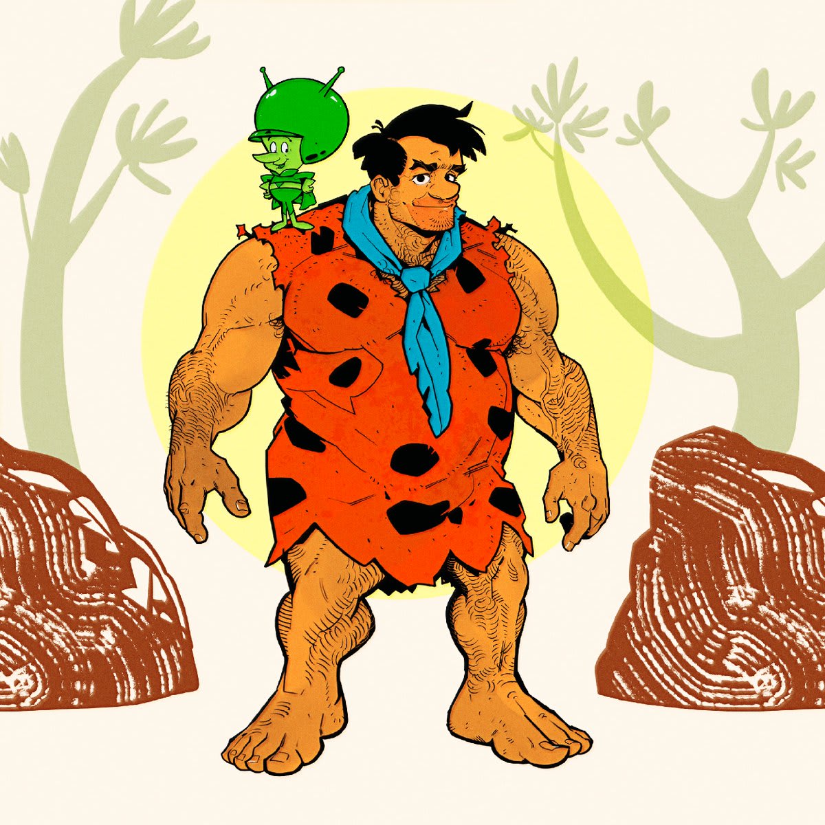 Stoked on this week's @gayestepisode about how the Great Gazoo, queer ...