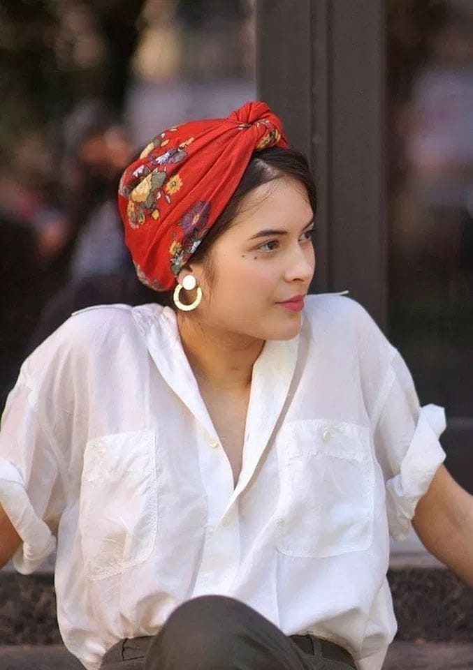 40 chic ways to style a headscarf perfect for you 23 | remember.org