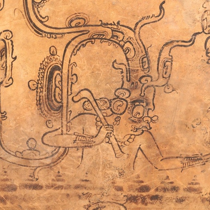 Meet Chahk, the Rain God, the figure at the center of this swirling ...