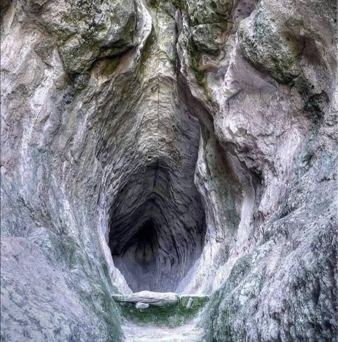 This 3000yr old cave has everyone asking questions. Utroba Cave, in the ...