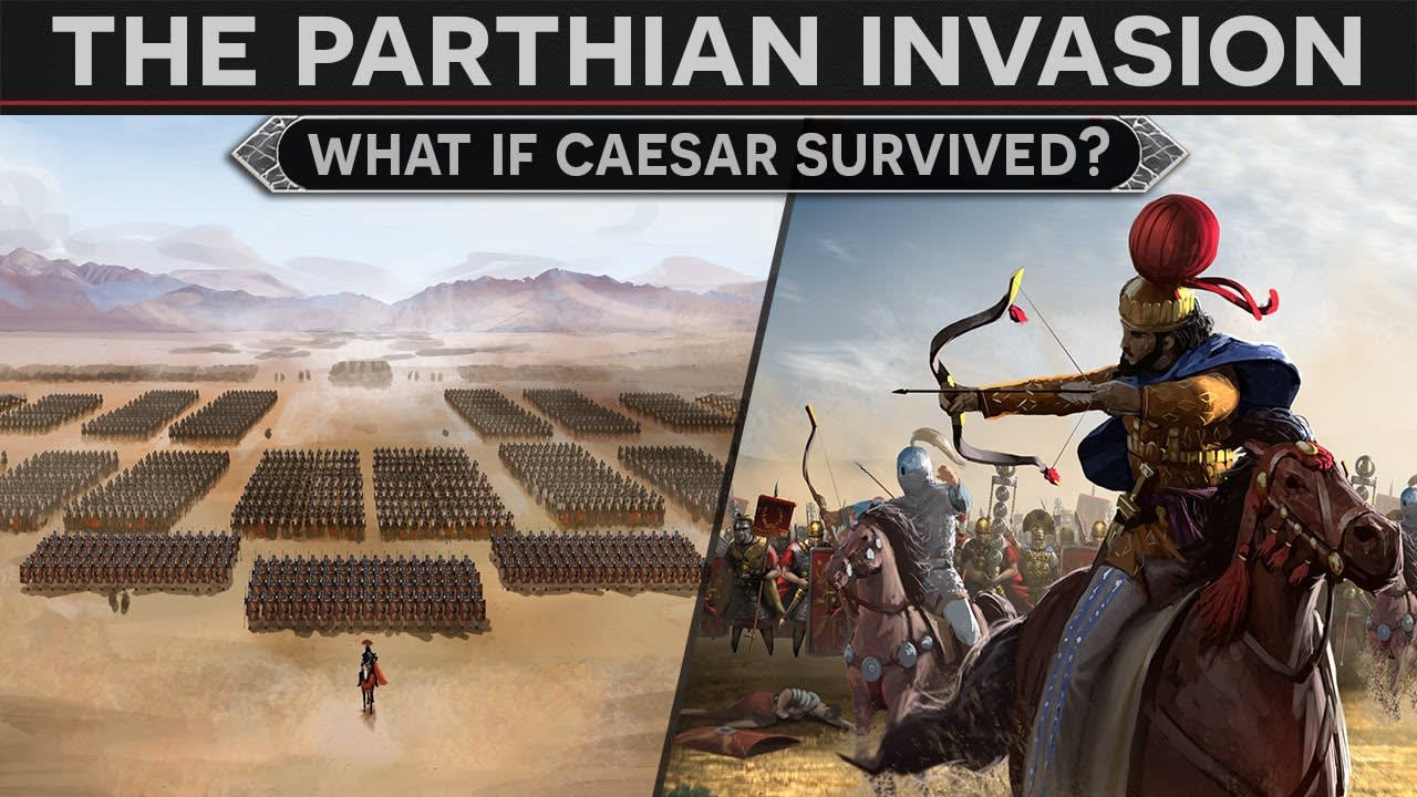 What if Caesar Survived? - The Parthian Invasion (43 BC) DOCUMENTARY