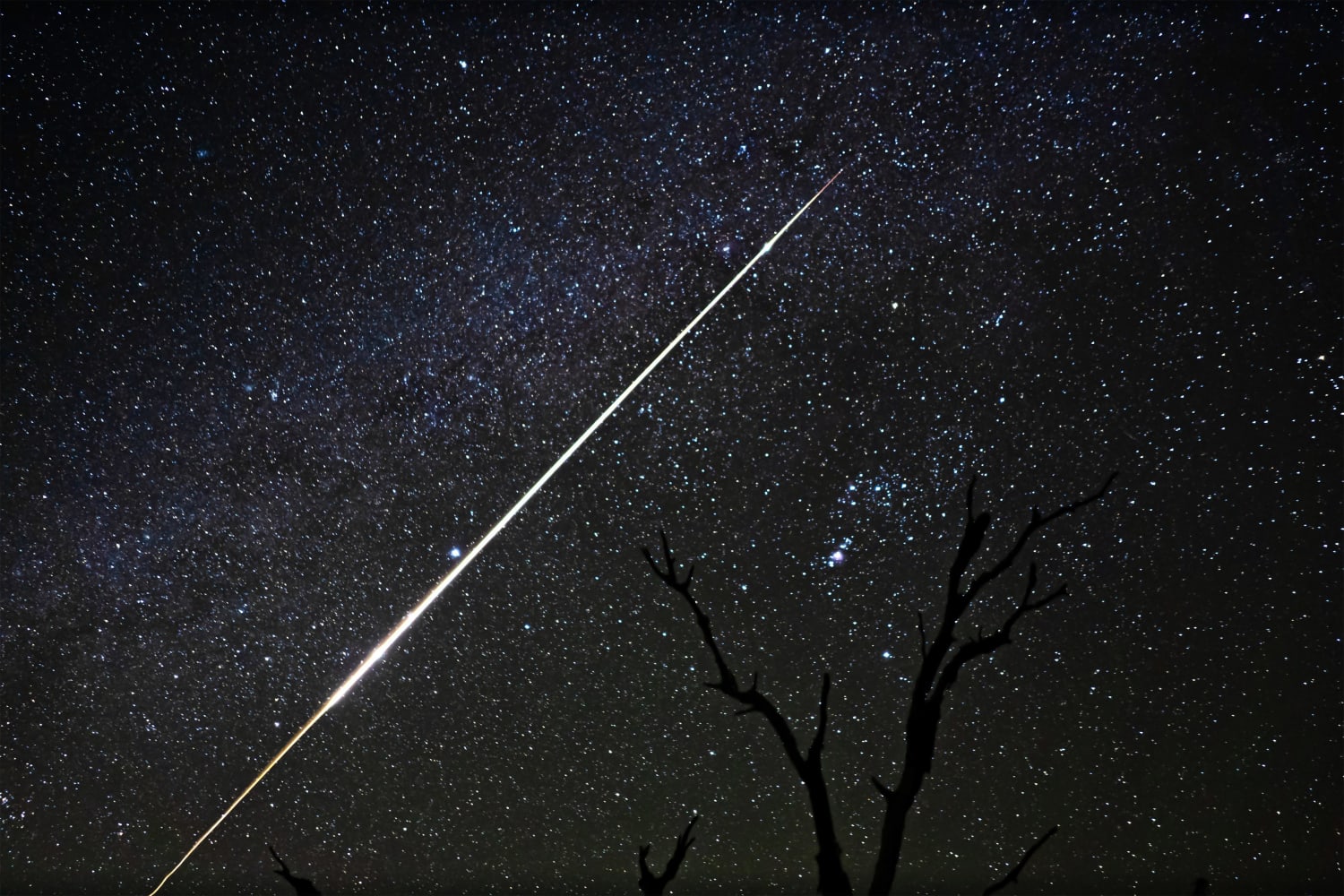 Huge Meteor Over Central Texas (tap to enhance)