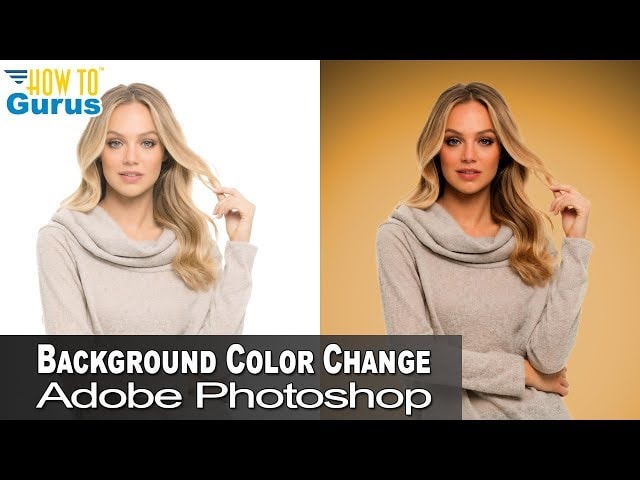 Photoshop Background Color Change - How To Colorize a White Background ...