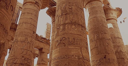 KARNAK TEMPLE in Luxor, Egypt.