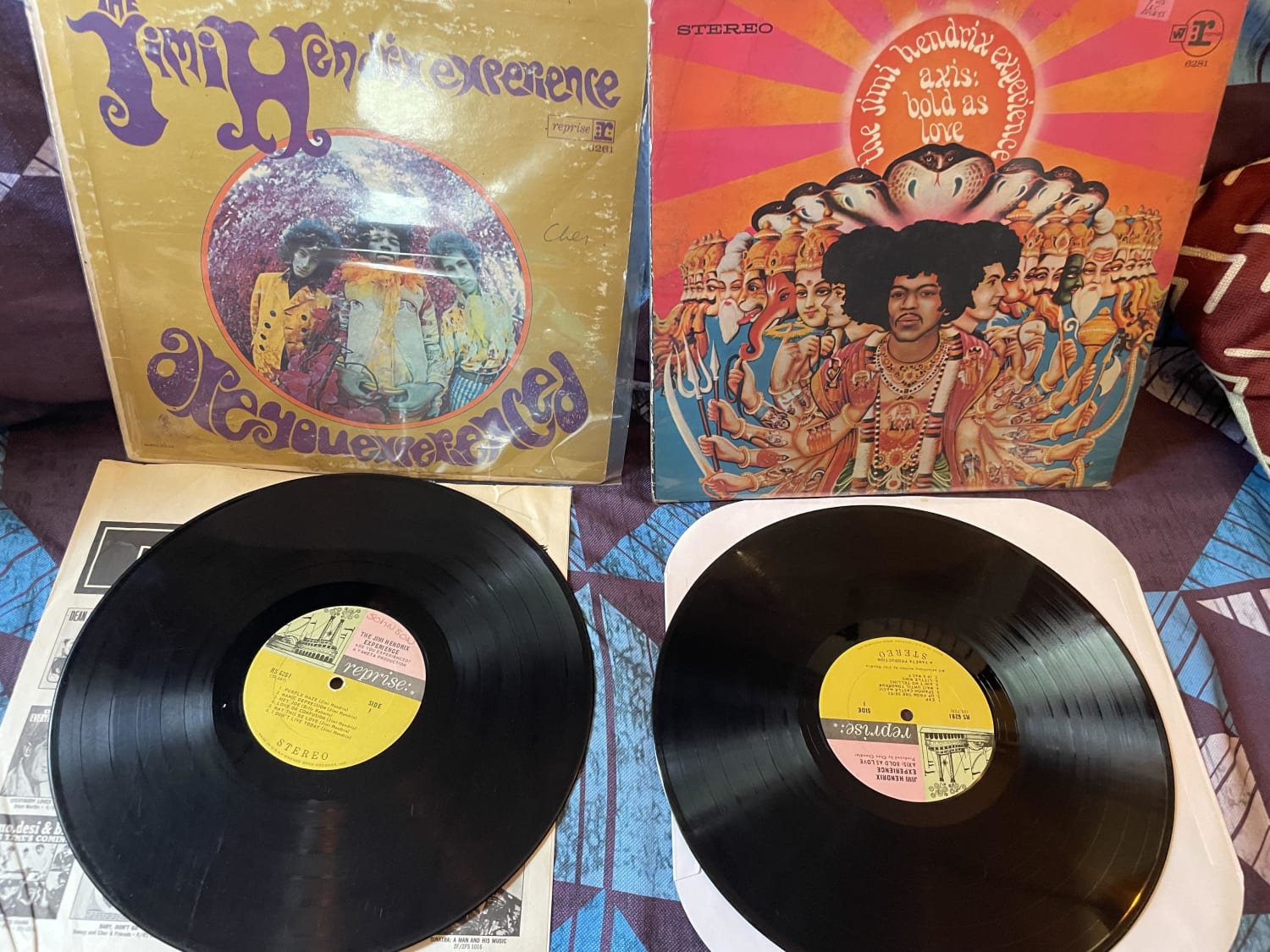 The Jimi Hendrix Experience Are You Experienced And Axis Bold As Love