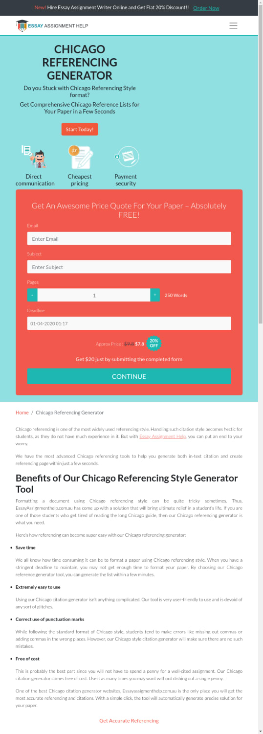 Chicago Referencing Style Generator Chicago Citation Machine chicago-referencing-style-generator-chicago-citation-machine