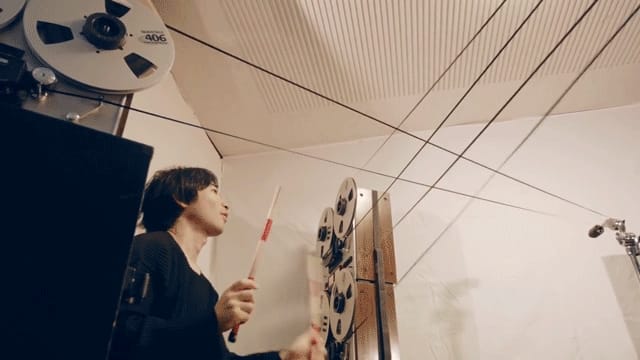 Japanese Musician Creates Unique Drum Beats by Tapping on Vintage Tape ...