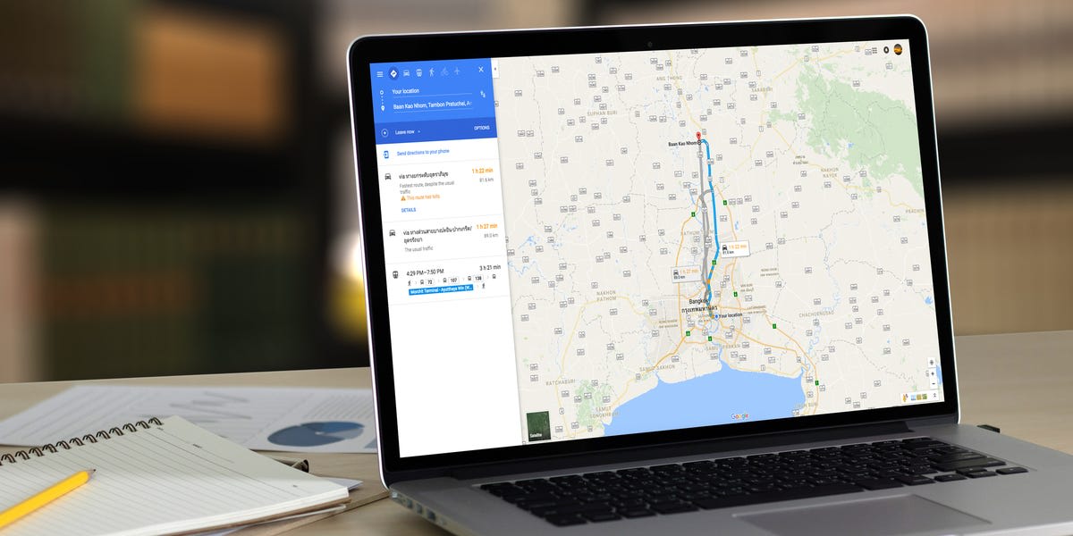 How To Share A Google Maps Route Or Location On Your Computer Or Smartphone