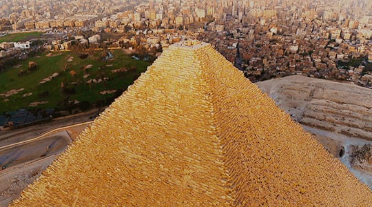 The Great Pyramid of Giza was the tallest man-made structure in the ...