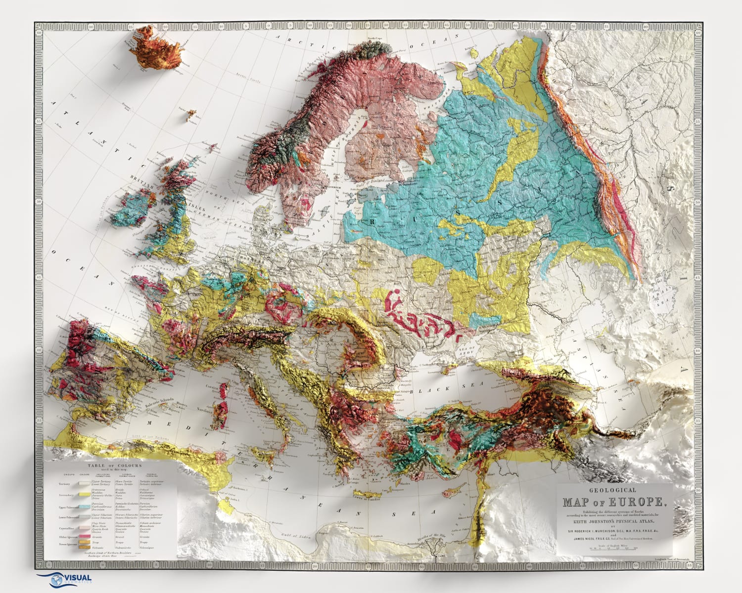 Geological Map • Mix